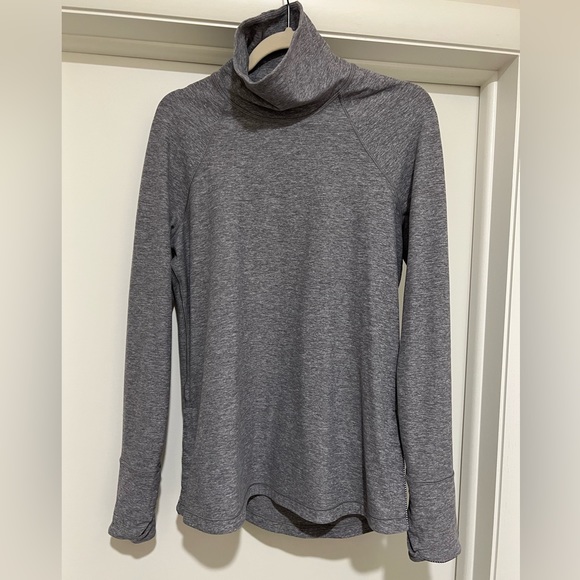lululemon athletica | Tops | Lululemon Grey Turtleneck | Poshmark